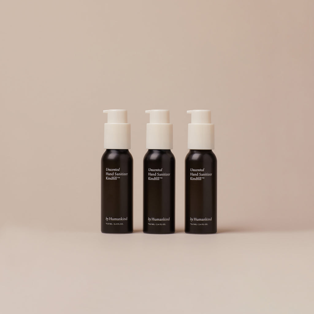 Hand Sanitizer Pumps — by Humankind